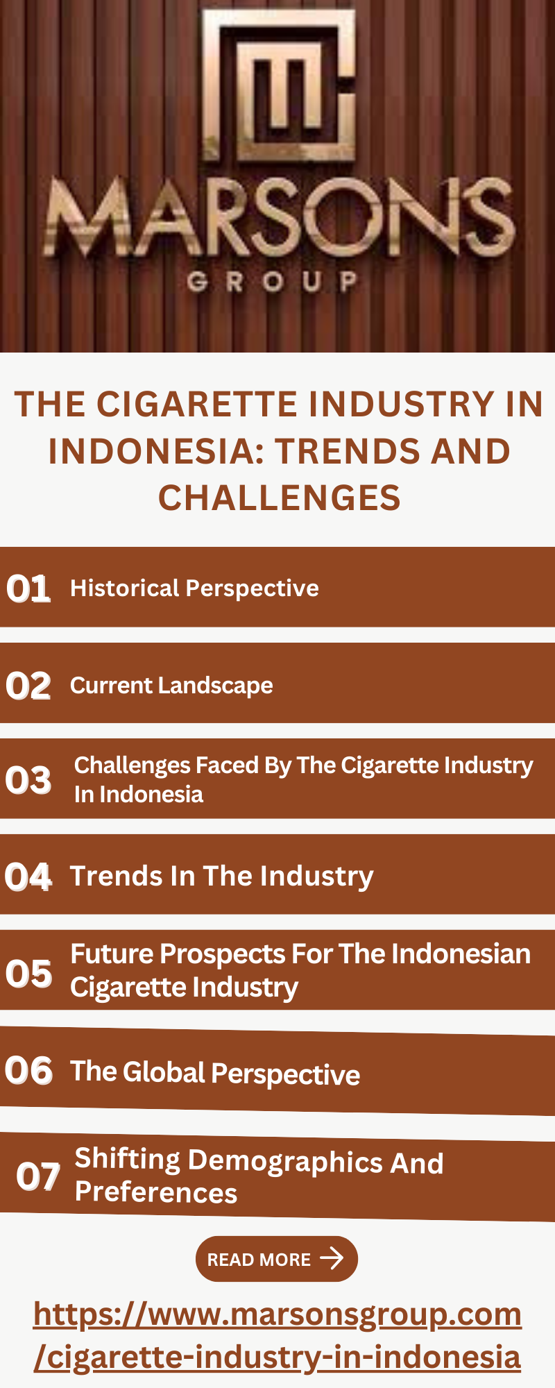 The Cigarette Industry In Indonesia: Trends And Challenges - Marsons ...
