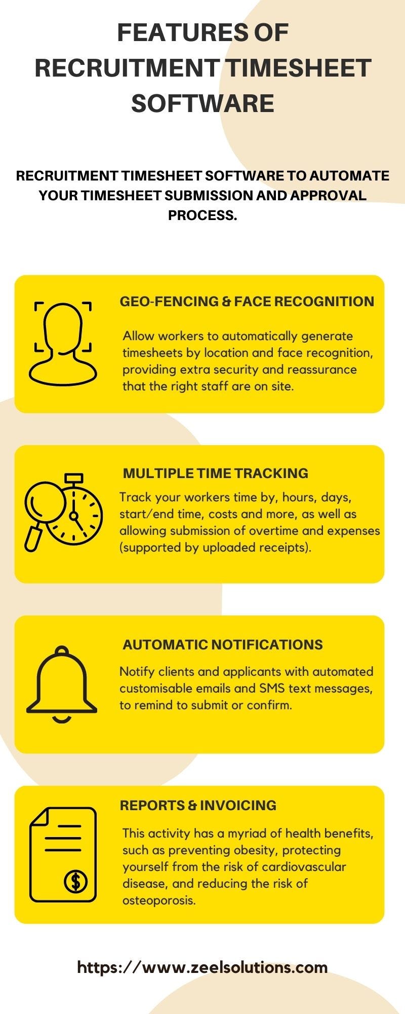 Features of Recruitment time sheet software - Laurenshami - Medium