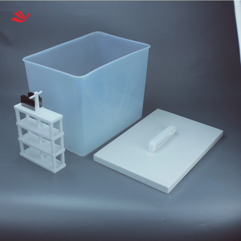PFA,PTFE Cassette and PFA Cleaning tank. Various sizes and styles can be customized. Excellent ...