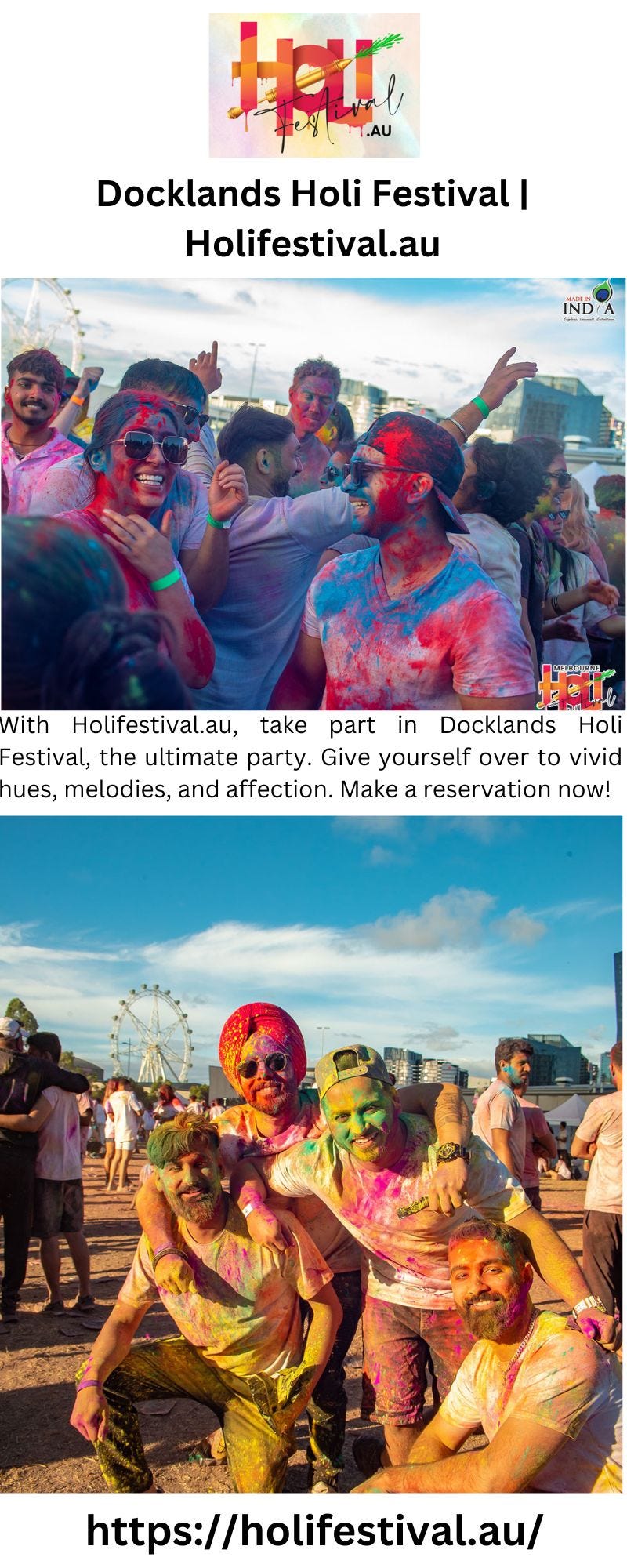 Docklands Holi Festival | Holifestival.au - Holi Festival - Medium