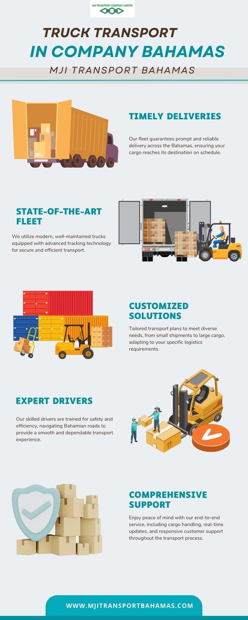 Efficient Truck Transport Solutions in the Bahamas - MJI TRANSPORT ...