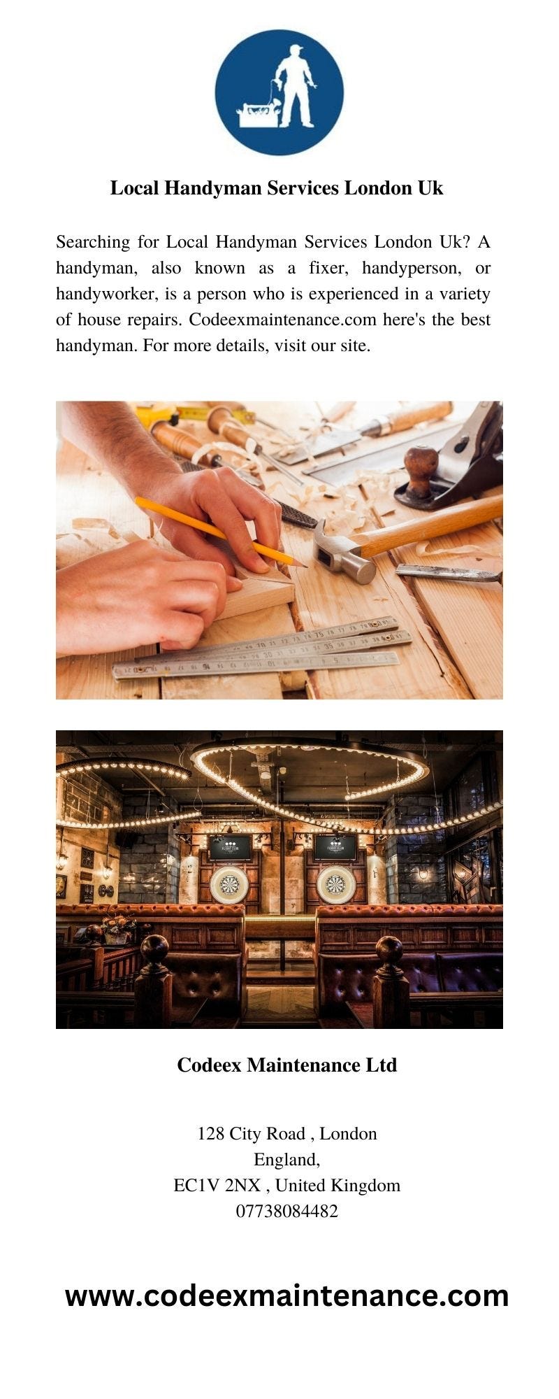 Local Handyman Services London Uk | Codeexmaintenance.com - Codeexmaintenanc - Medium