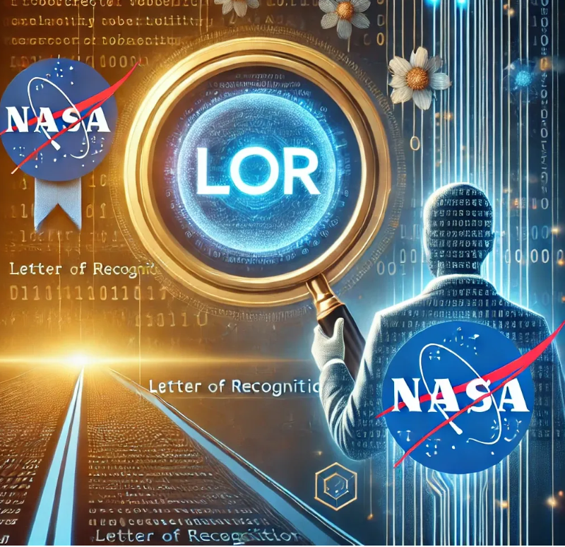How I Received an Appreciation Letter from NASA for Identifying a ...