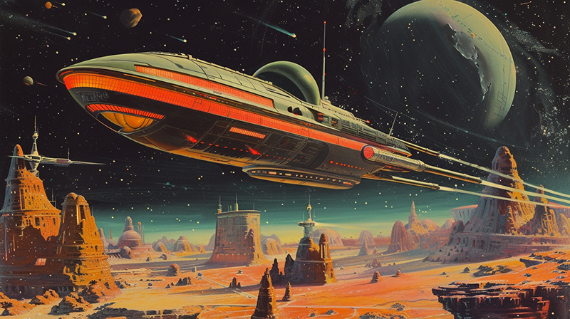 10 Classic Old-School Science Fiction | by Mark Jaress, Digeratus ...