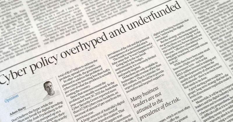 Government’s Cyber Policy Overhyped and Underfunded | by Revium | Medium