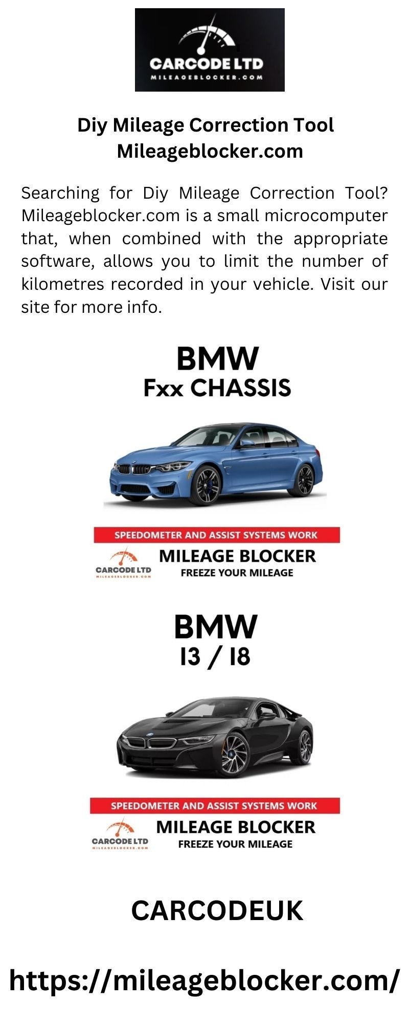 Diy Mileage Correction Tool | Mileageblocker.com - CARCODEUK - Medium