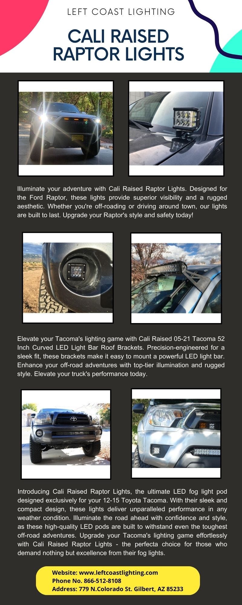Elevate your Vehicle Performance and Style with Cali Raised LED - Left ...