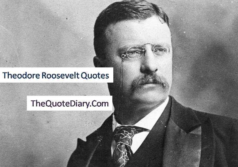 Theodore Roosevelt Quotes. Theodore Roosevelt was born on 27… | by The ...