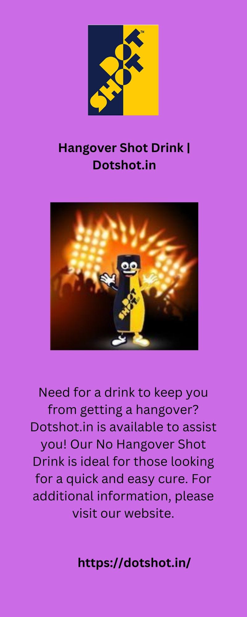 Hangover Shot Drink | Dotshot.in - Dotshot - Medium