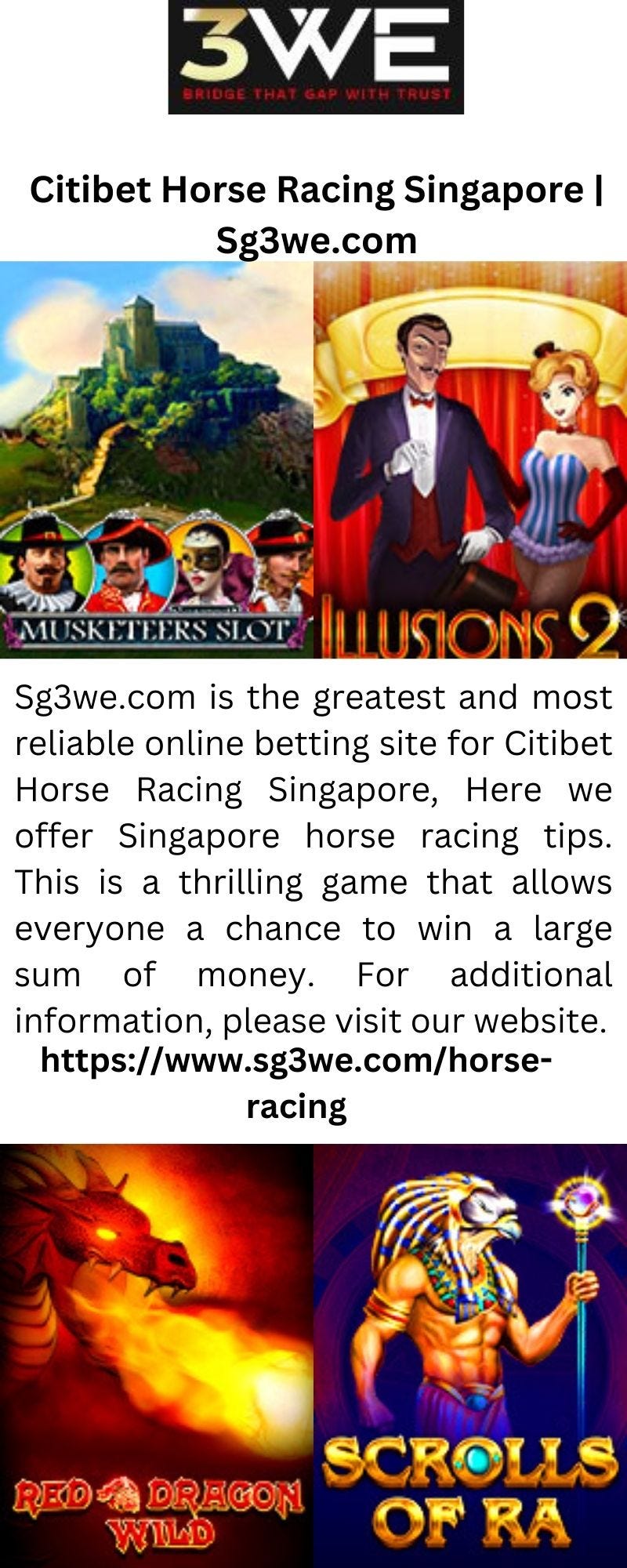 Citibet Horse Racing Singapore | Sg3we.com - 3 wesg - Medium