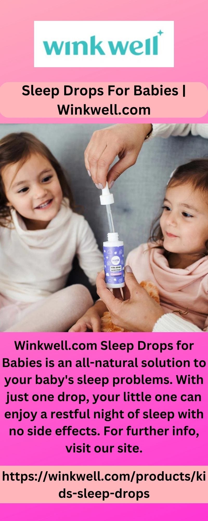 Sleep Drops For Babies | Winkwell.com - wink well - Medium