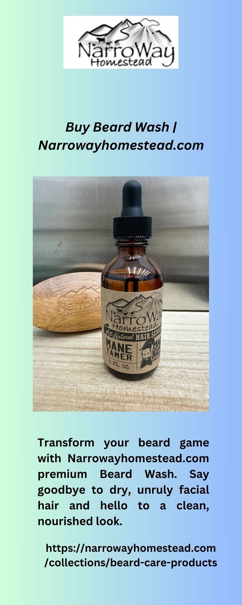Buy Beard Wash | Narrowayhomestead.com - NarroWay Homestead - Medium