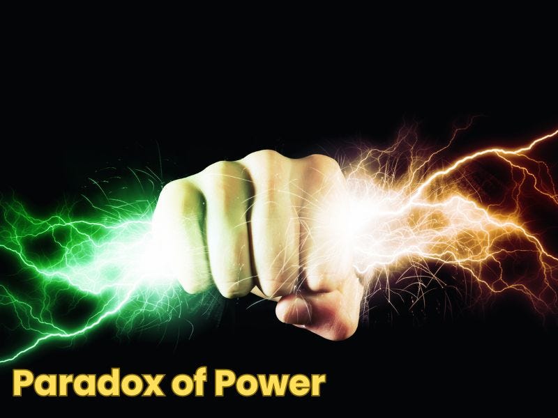 The Paradox of Power. How Might Shapes the Perception of… | by Syed ...