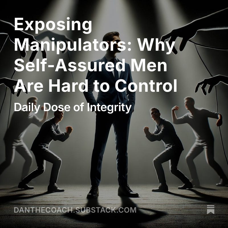 Exposing Manipulators: Why Self-Assured Men Are Hard to Control | by ...