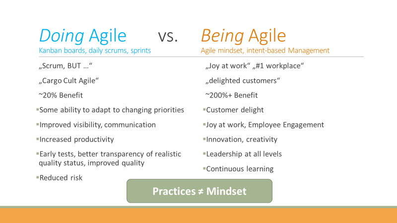 Some agile or serious agile?. original post… | by Wolfgang Hilpert | Medium