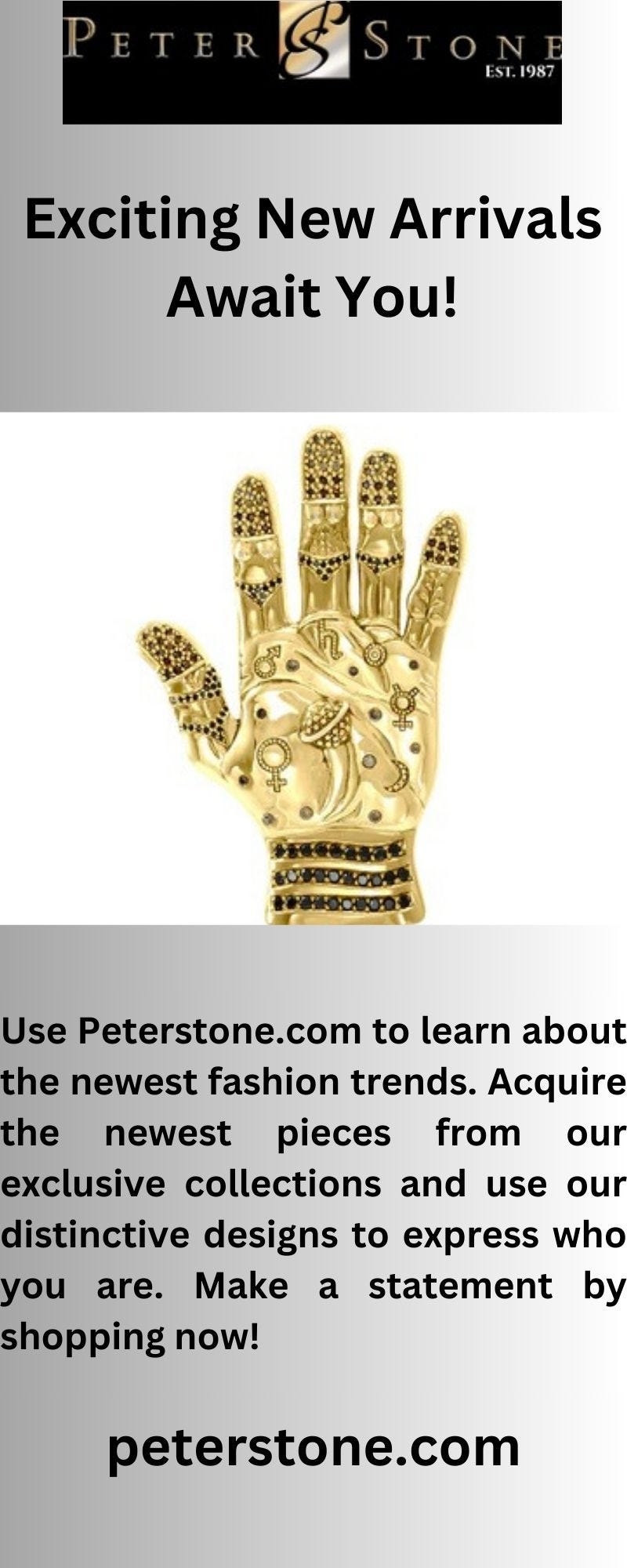 Exciting New Arrivals Await You! - Peter Stone Jewelry - Medium