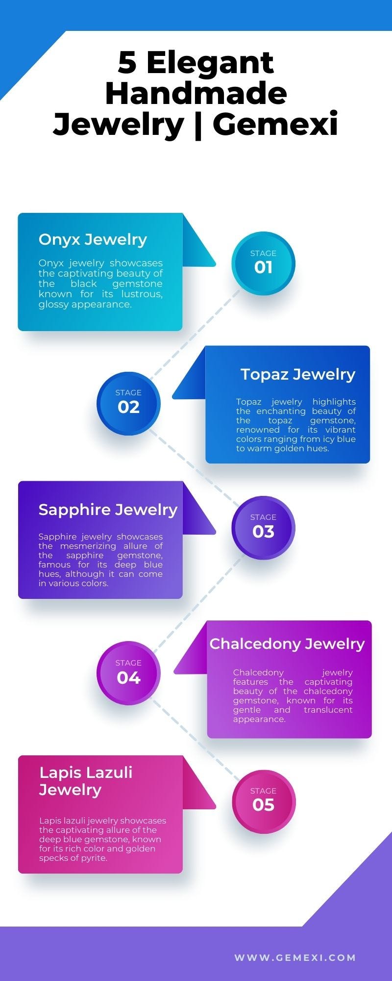 5 Elegant Handmade Jewelry | Gemexi - Heldiya cruz - Medium
