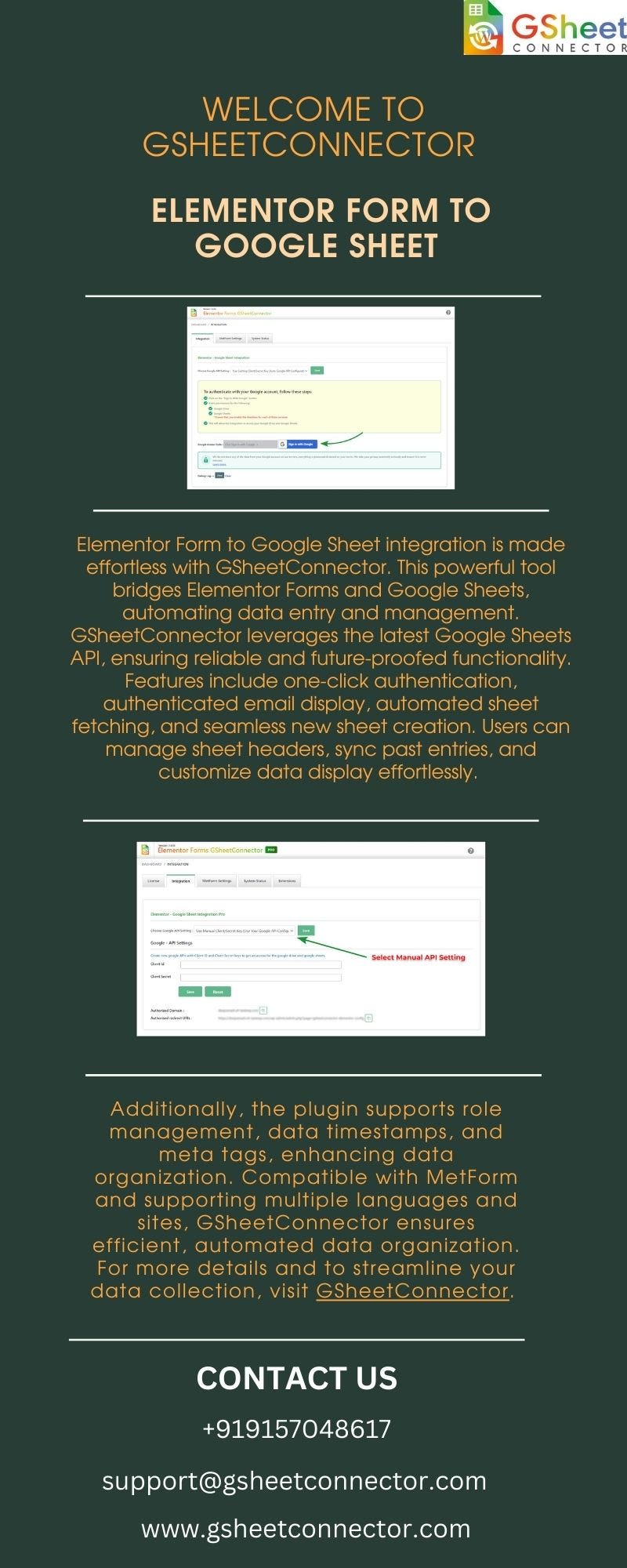 Elementor Form to Google Sheet: Seamlessly Connect and Automate Your Data - Gsheetconnector - Medium
