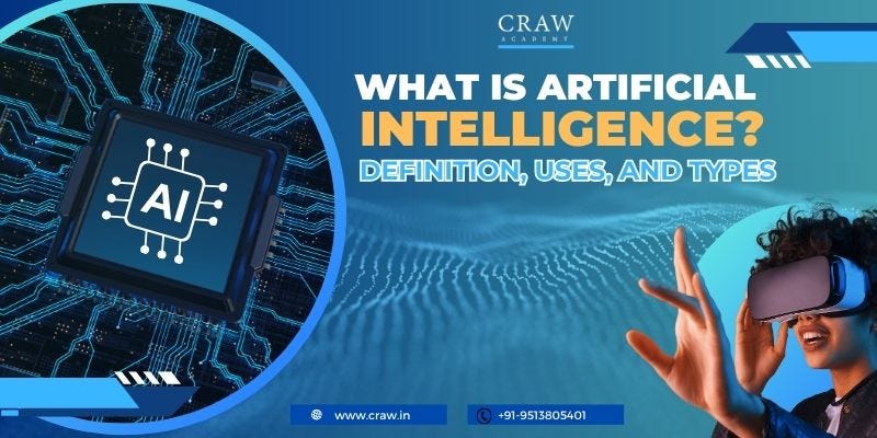 What is Artificial Intelligence?. Artificial intelligence (AI) is a… | by Crawsec | Oct, 2024 ...