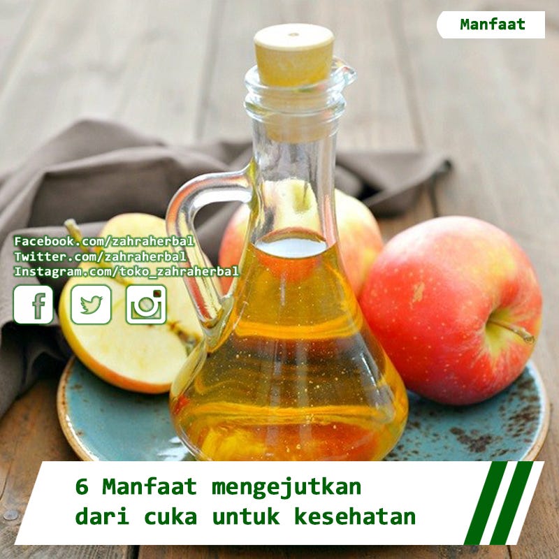 Manfaat Cuka Untuk Kesehatan. Cuka diciptakan berabad-abad lalu… | by ...