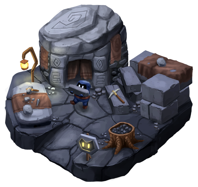 Blacksmith Concept Art