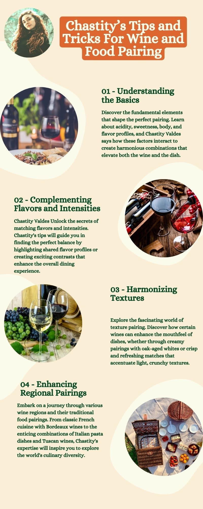 Chastity’s Tips and Tricks For Wine and Food Pairing - Chastity Valdes - Medium