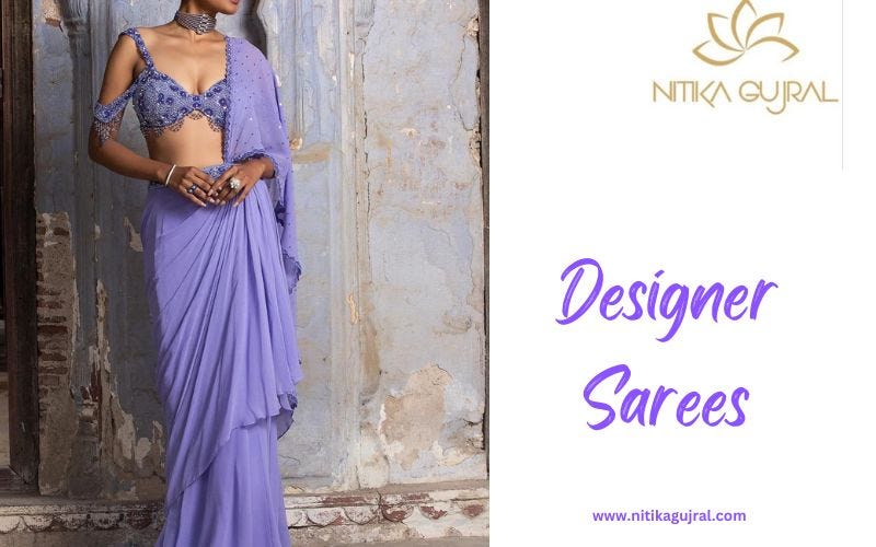 Are You Ready to Dazzle? Discover Nitika Gujral’s Designer Saree! | by Nitika Gujral | Apr, 2024 ...
