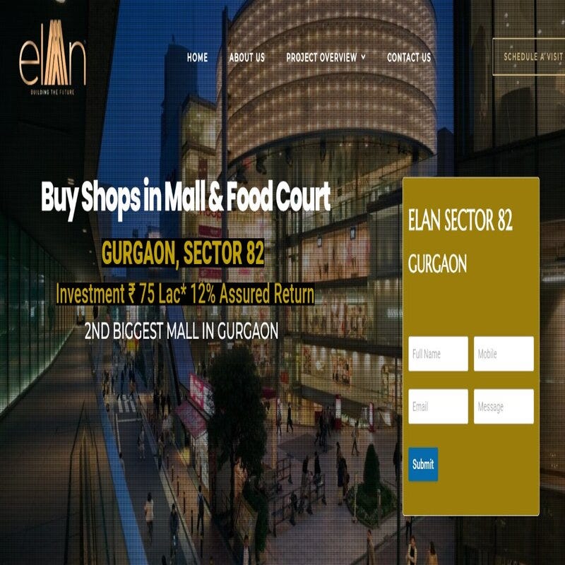 Mall of Gurugram By Elan Group: Investments Grow at 12% - Elansector ...