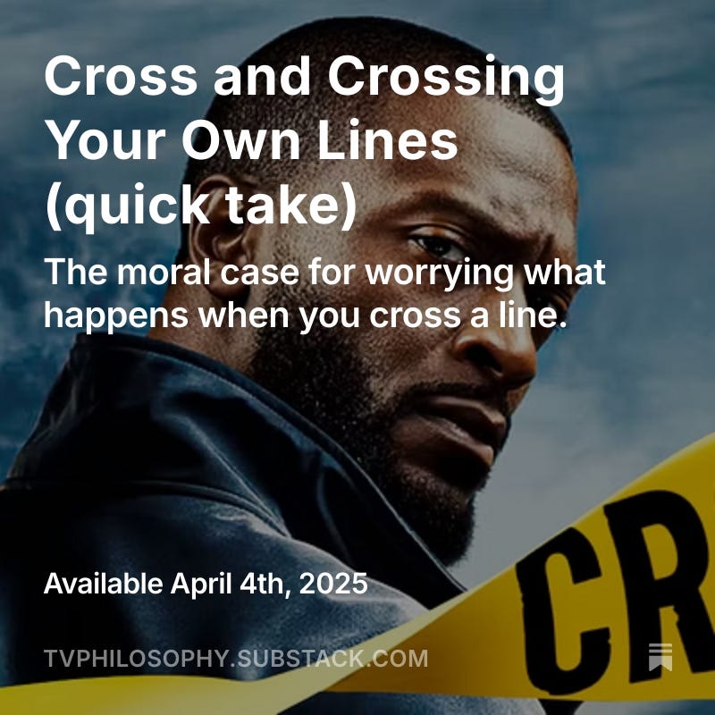 Cross and Crossing Your Own Lines (quick take) - Andrew Heard - Medium