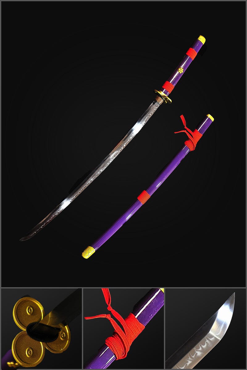 PURPLE KATANA SWORD - APLUS - Medium