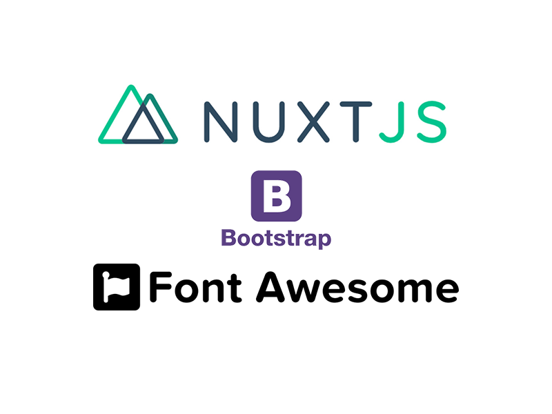 EP.3 Nuxt JS + Express + Sequelize + Postgresql [ ตั้งค่า Bootstrap + Fontawesome เข้ามาใช้งาน ...