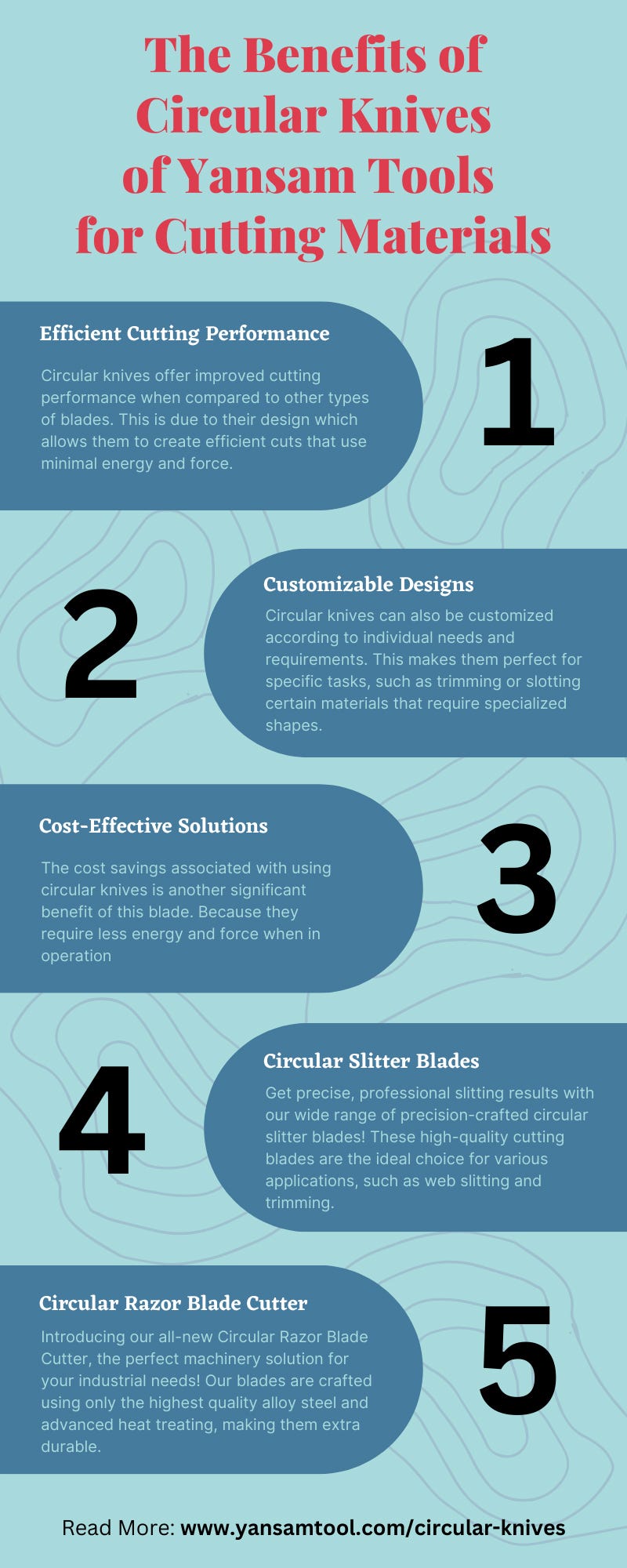 The Benefits of Circular Knives of Yansam Tools for Cutting Materials ...