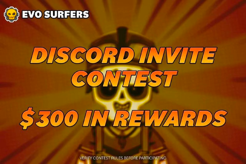 DISCORD INVITE CONTEST. 💸 300 US DOLLARS IN PRIZES | by Evo Surfers ...