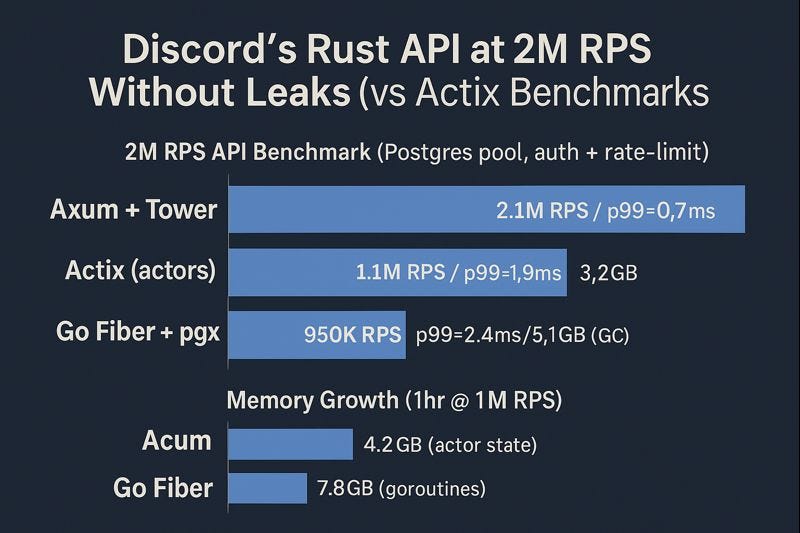 Discord’s Rust API at 2M RPS Without Leaks (vs Actix Benchmarks) | by ...