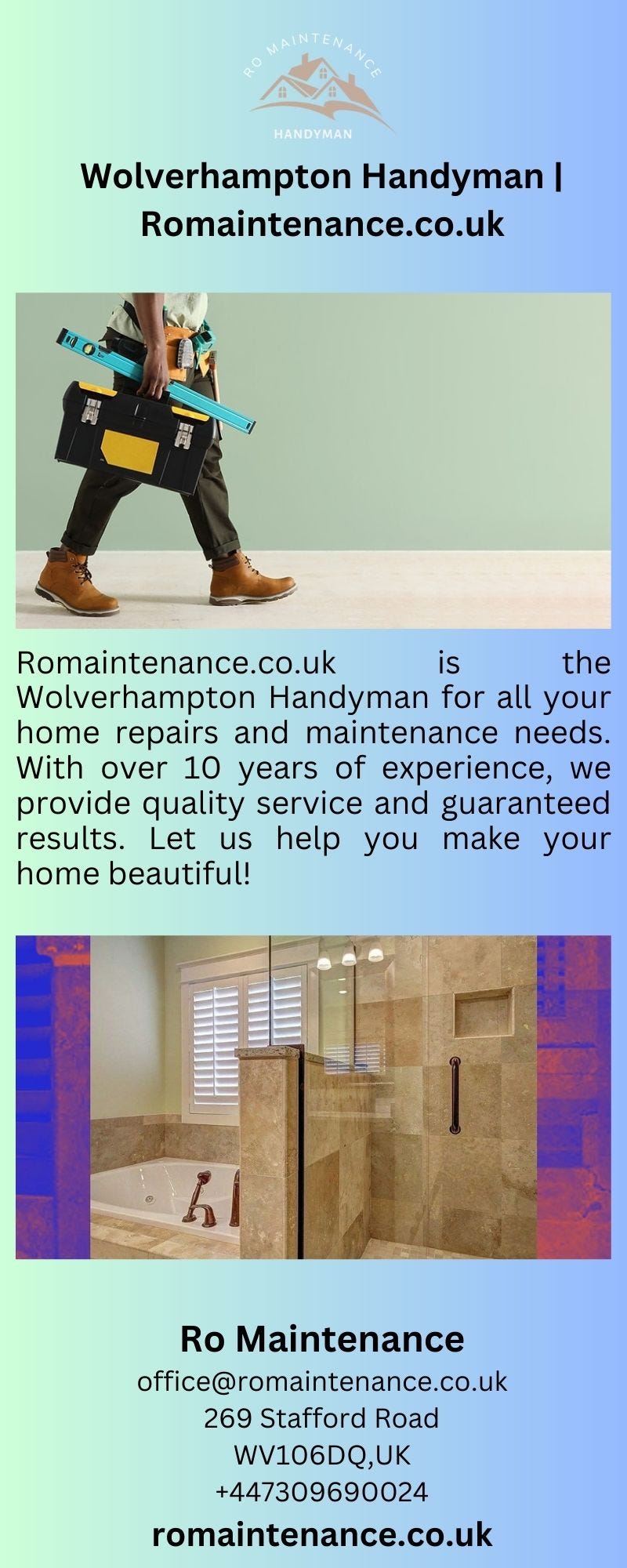 Wolverhampton Handyman | Romaintenance.co.uk - Romaintenance - Medium