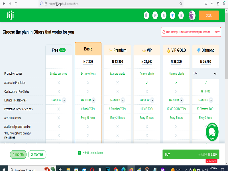 The cost of advertising items on Jiji (weekly and monthly) | by Vendors ...