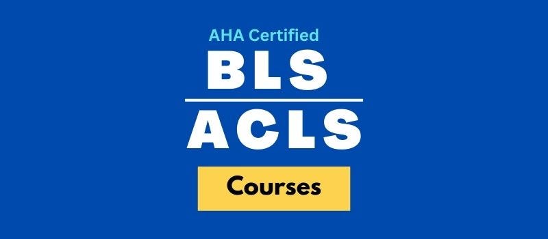 BLS & ACLS Certification. BLS (Basic Life Support) and ACLS… | by Iiems ...