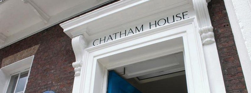 The Week at Chatham House: Five Things We Learned | by Chatham House ...