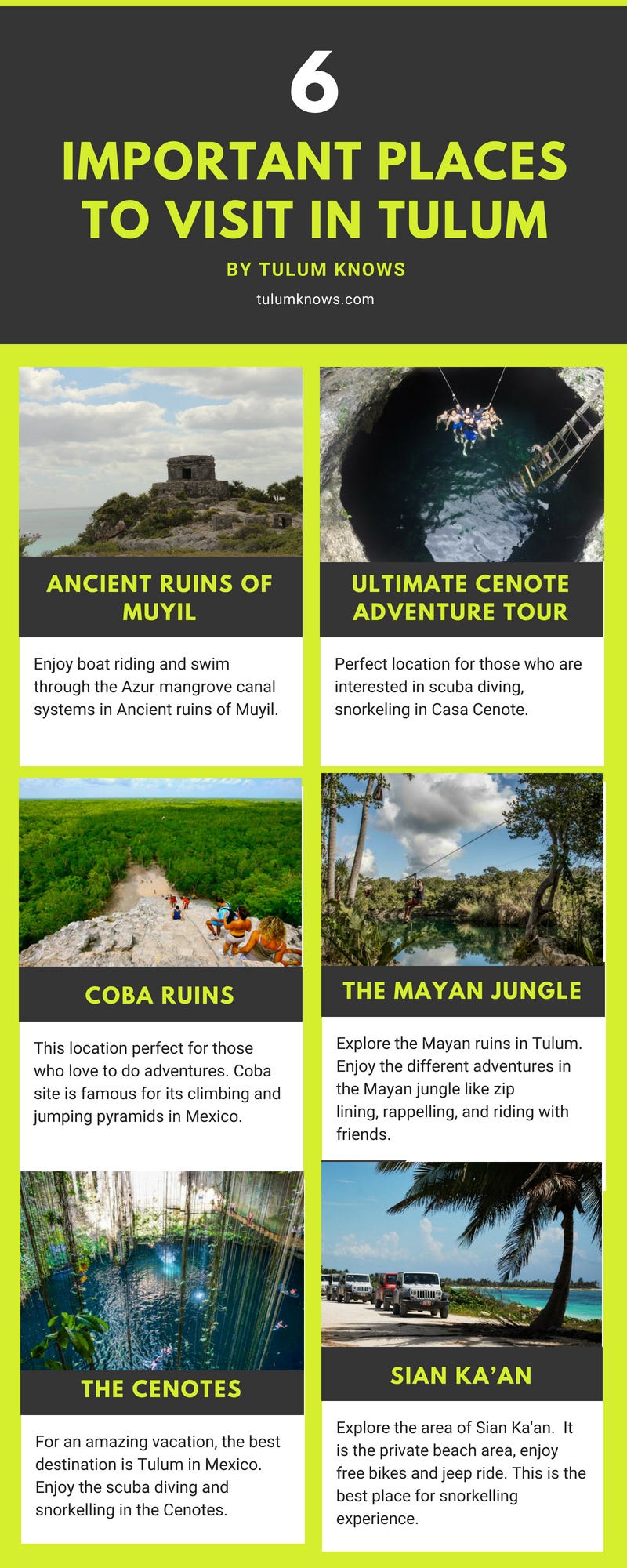 Six Important Places To Visit In Tulum | by Tulum Knows | Medium
