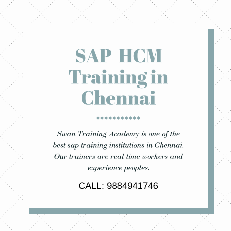 THE BEST SAP HCM TRAINING IN CHENNAI | by SAP | Medium