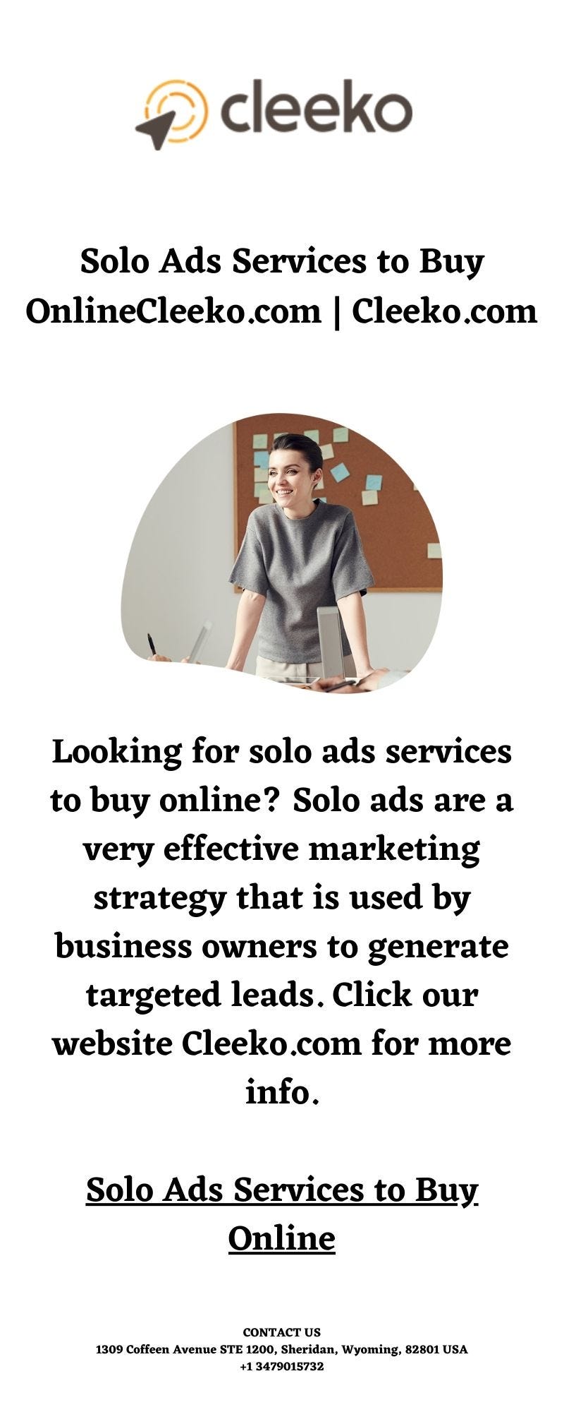 Solo Ads Services to Buy OnlineCleeko.com | Cleeko.com - Cleekollc - Medium