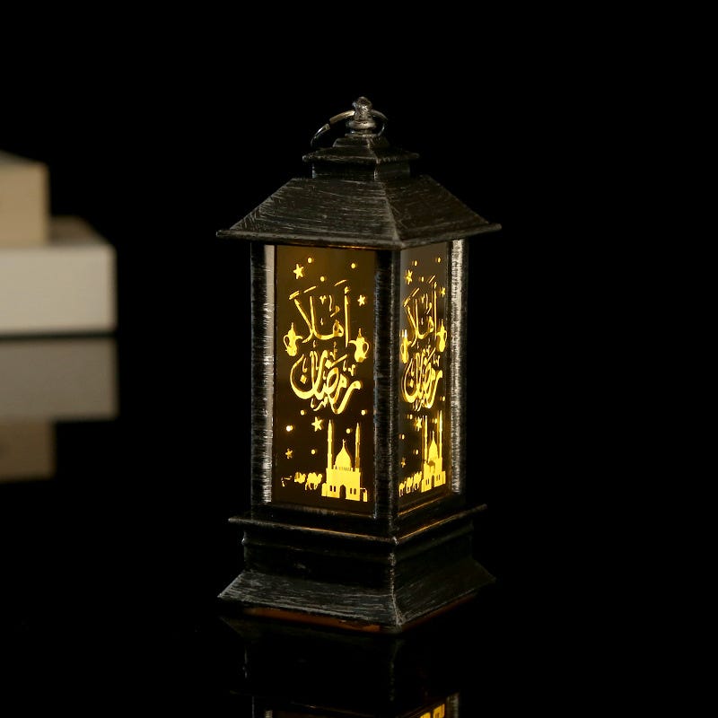 Eid Mubarak LED Wind Lamp Ornament Islam Muslim Party Decor Supplies ...