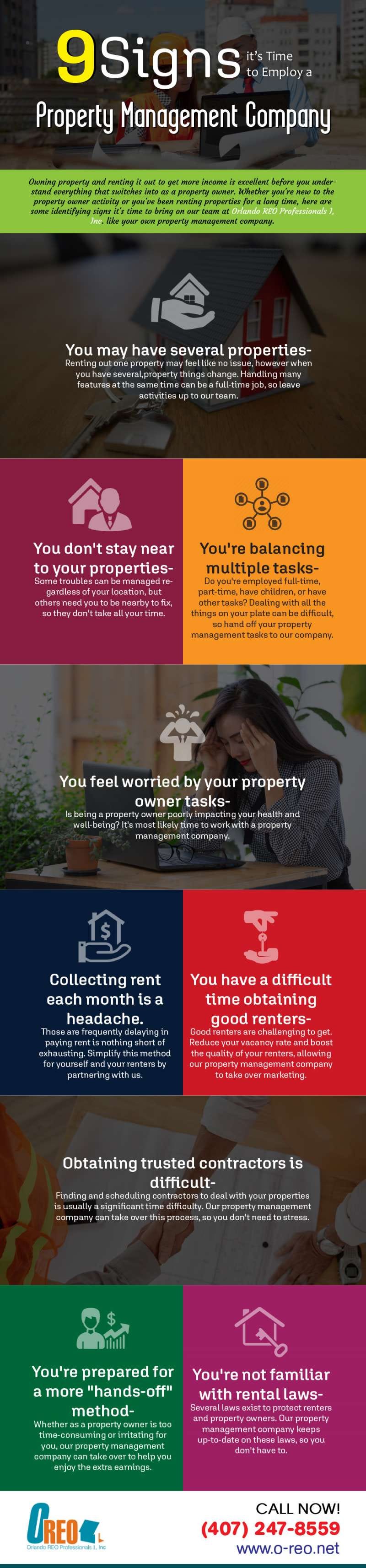 9 Signs it’s Time to Employ a property Management Company [Infographic ...