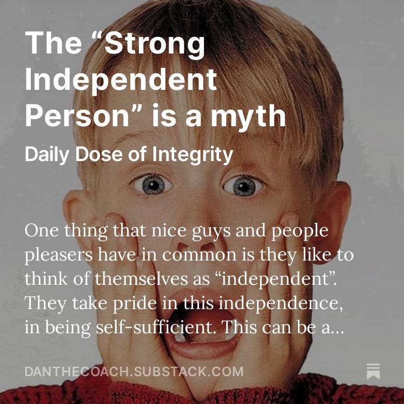 The “Strong Independent Person” is a myth | by Daniel Munro | Medium