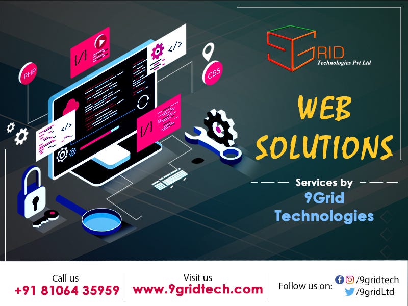 9Grid Web Solution. We are a professional web development… | by 9Grid ...