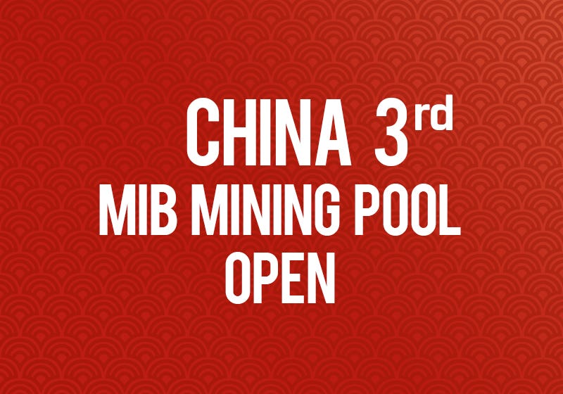 New MIB Mining Pool in China. Hello from MIB Team. This is the third ...
