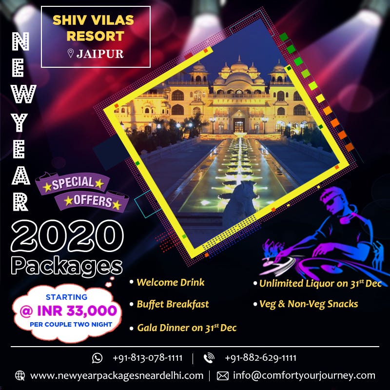 New Year packages Near Delhi | New Year Packages 2020 | by DS Group ...