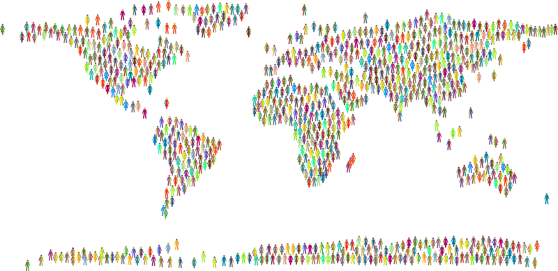 World Map Tumblr Background