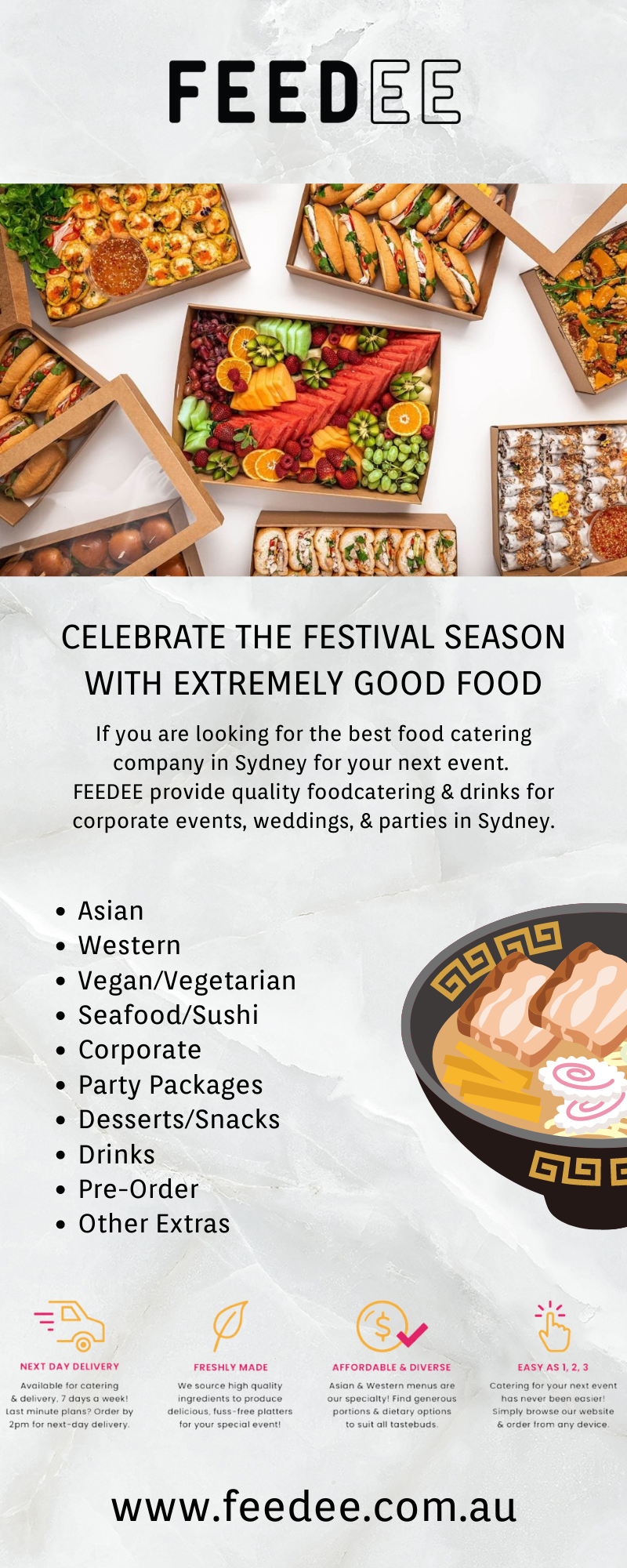 Celebrate The Festive Season With Extremely Good Feel - Feedee Foods ...
