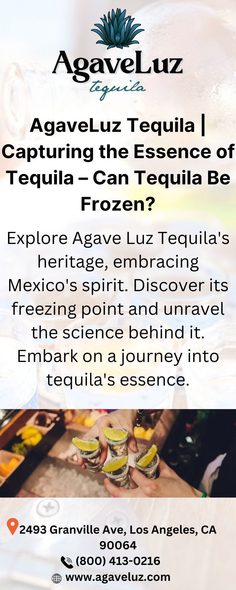 AgaveLuz Tequila | Unlocking the Essence of Tequila — Does Tequila ...